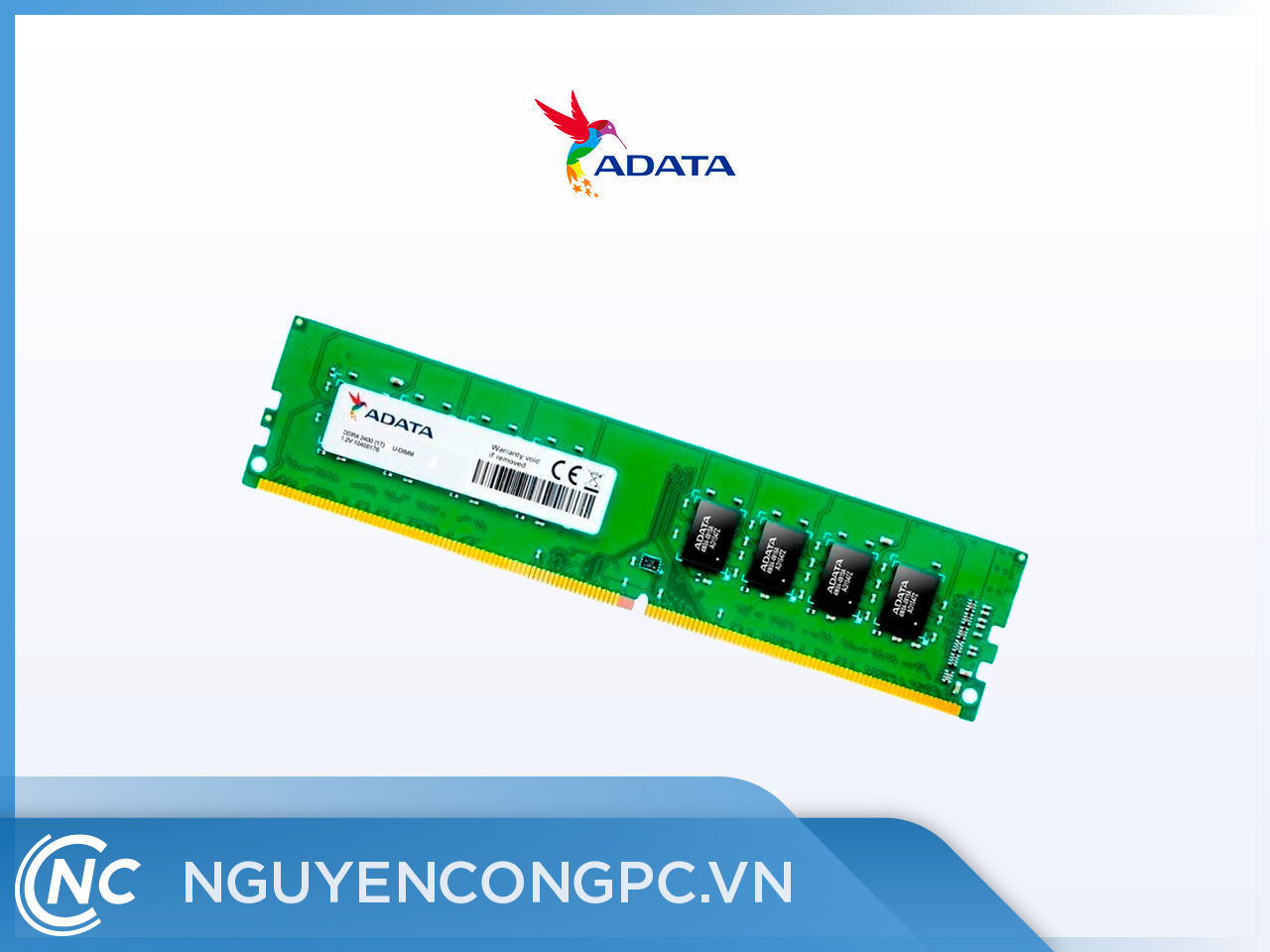 Ram Adata 8GB DDR4 Bus 2400Mhz