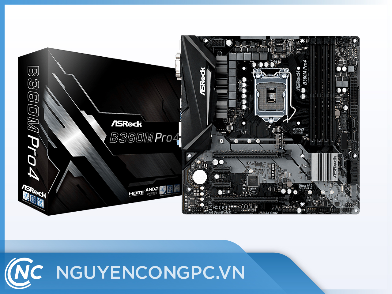 Mainboard Asrock B360M Pro4