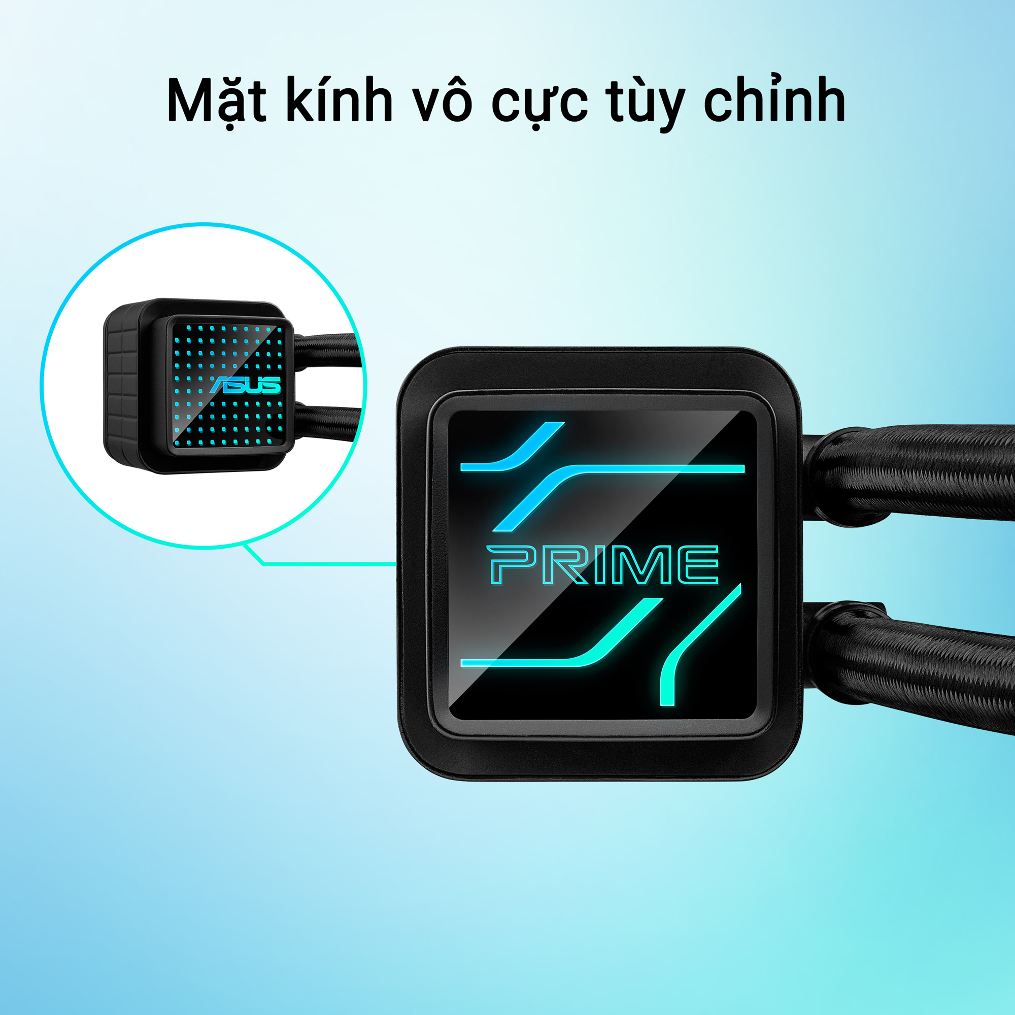 Tản nhiệt nước ASUS PRIME LC 360 ARGB Chính hãng, Giá tốt
