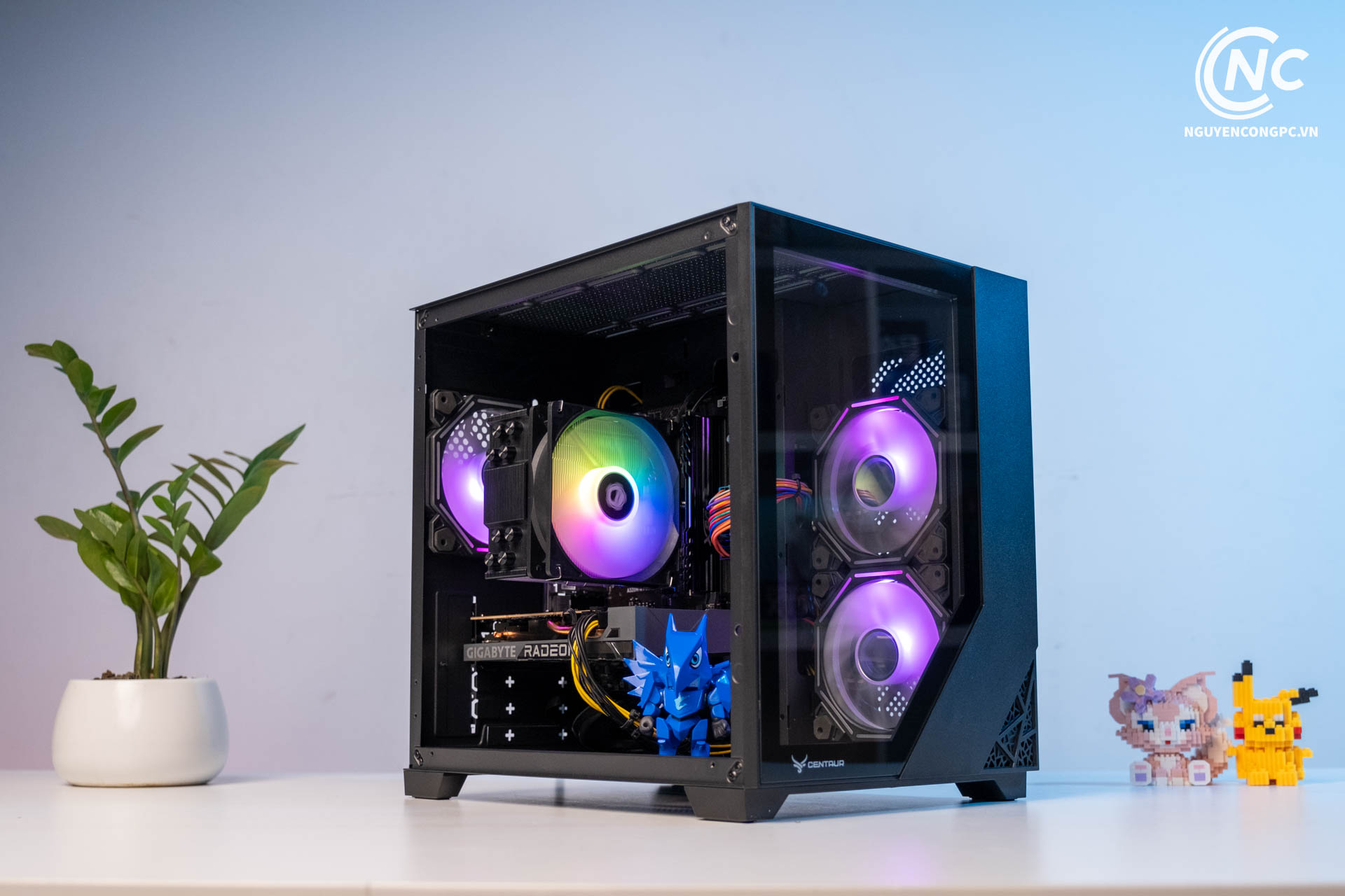 PC GAMING BTS 02 - CPU Ryzen 5 4500/ Ram 16G/ VGA RX 6500 XT 4G