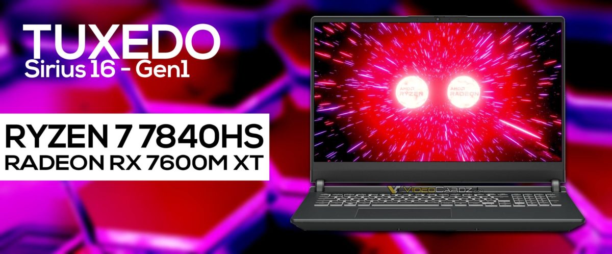 TUXEDO ra mắt mẫu laptop gaming Linux tích hợp full đồ AMD đầu tiên ...