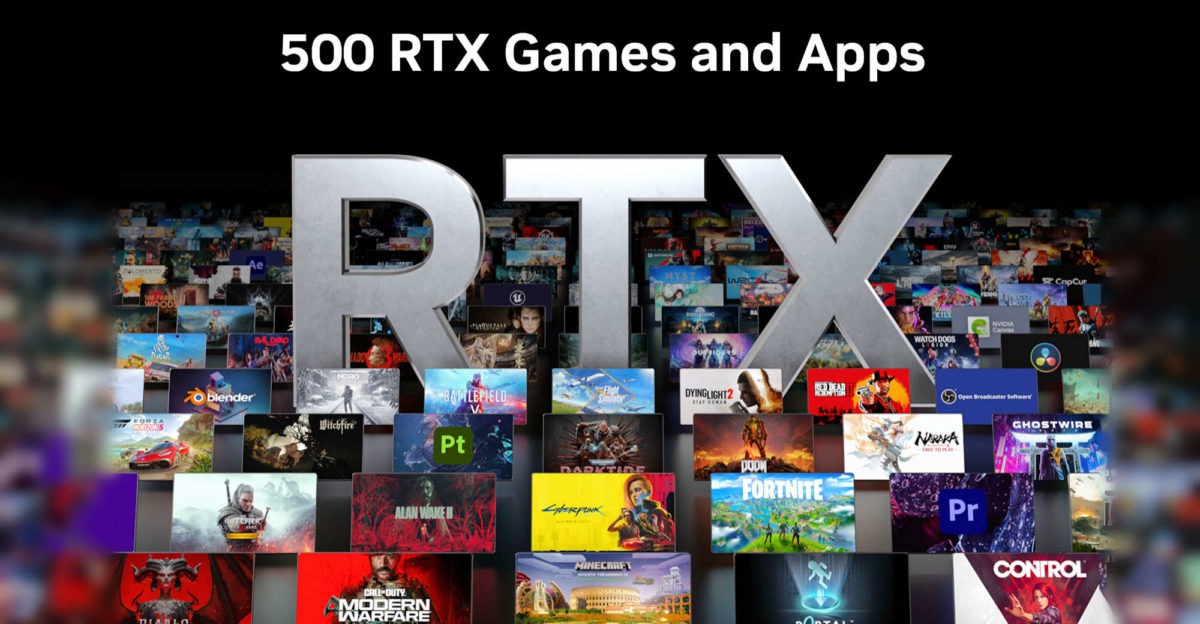 Công nghệ NVIDIA RTX hiện có trong hơn 500 tựa Game và Ứng dụng