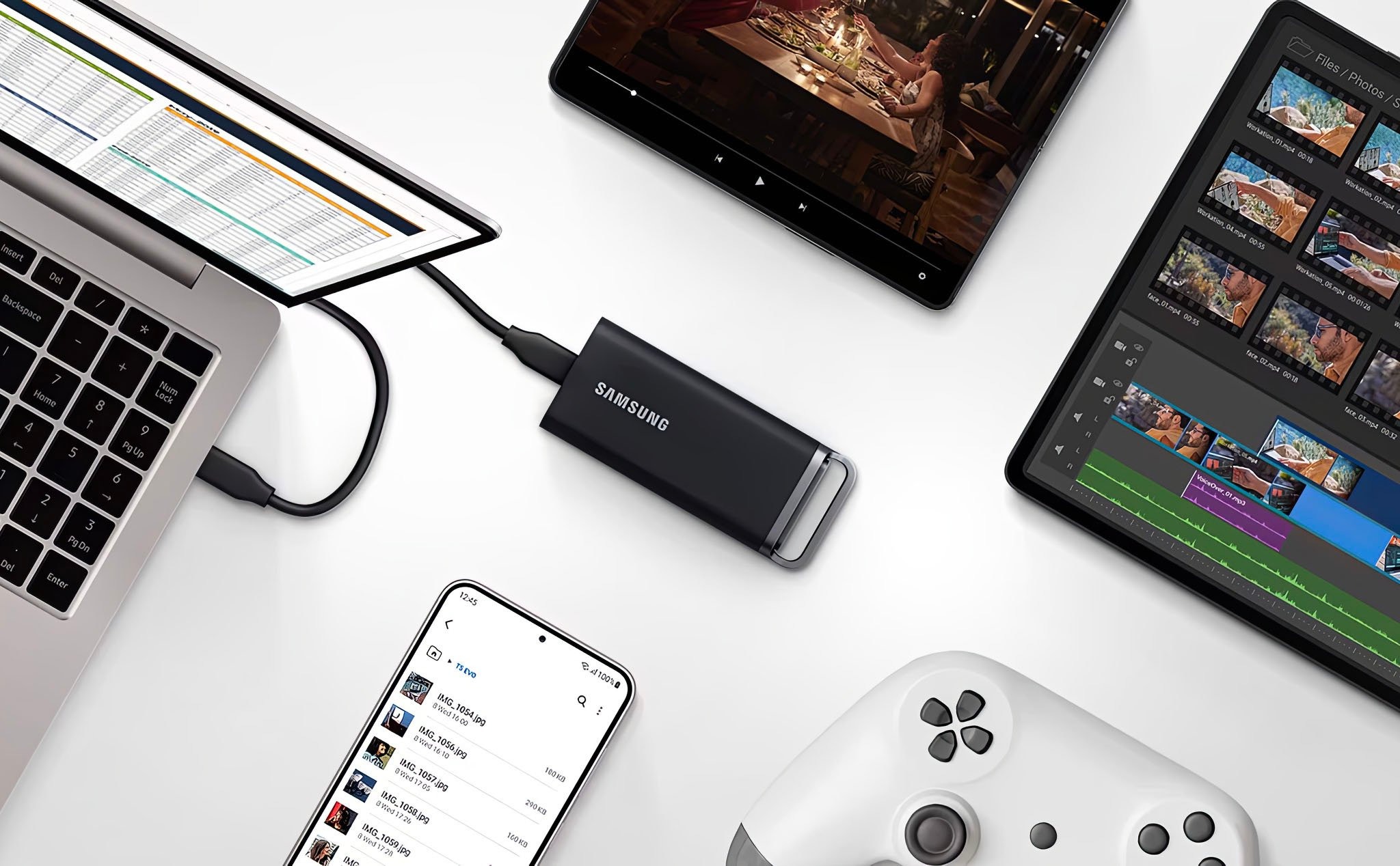 Samsung ra mắt ổ SSD di động dung lượng lớn cùng tốc độ ghi siêu nhanh