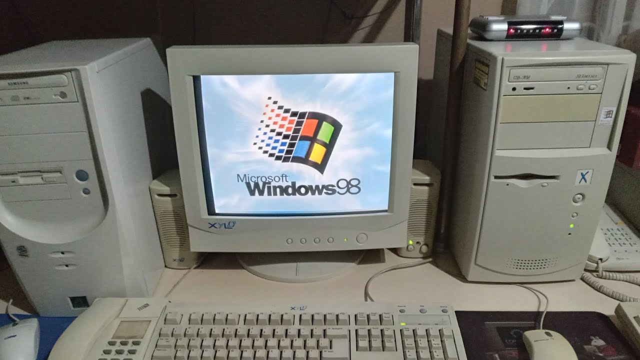 Hệ thống PC sử dụng Windows 98 chạy mượt mô hình AI đời mới
