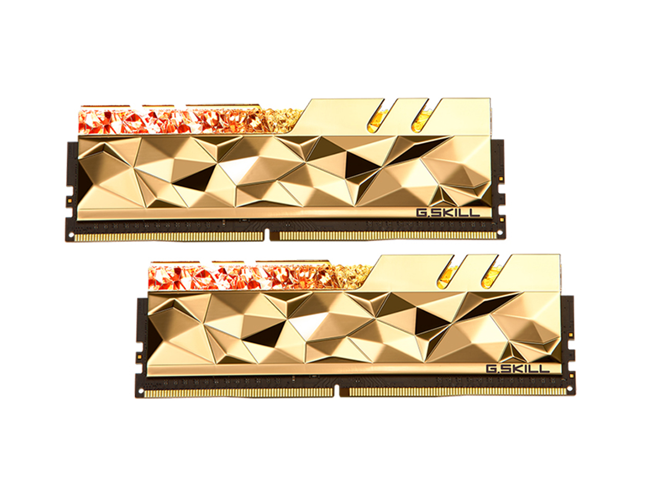 Ram PC G.SKILL Trident Z Royal Elite Gold RGB 32GB 4000MHz DDR4 (16GBx2 ...