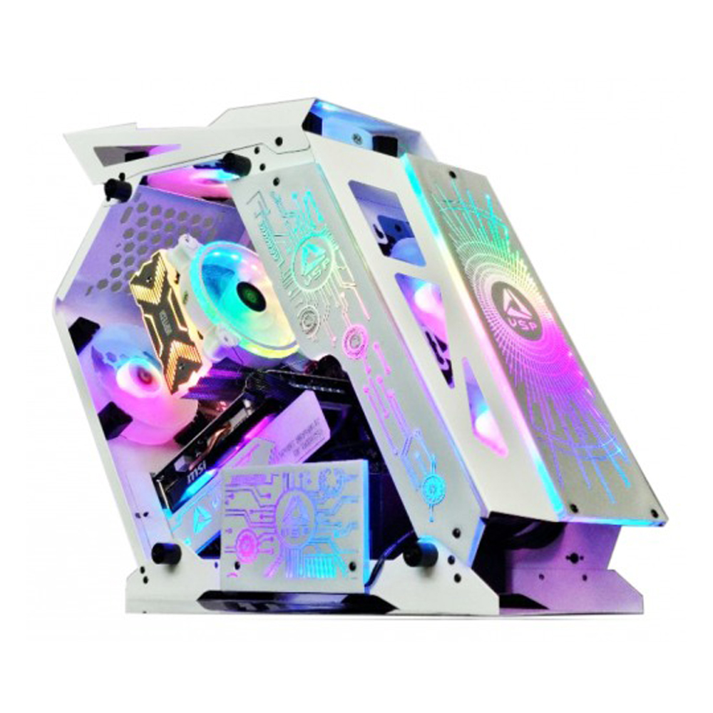 Vỏ Case VSP ESPORT ROG ES1 Gaming White Chính hãng