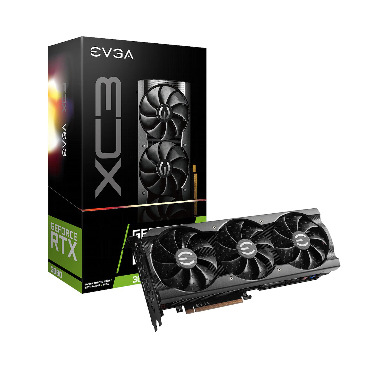 VGA EVGA RTX 3090 XC3 ULTRA GAMING 24GB GDDR6X iCX3 Cooling | Giá tốt