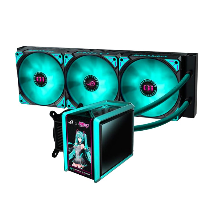 Tản Nhiệt Nước Asus ROG RYUO IV 360 ARGB Hatsune Miku Edition