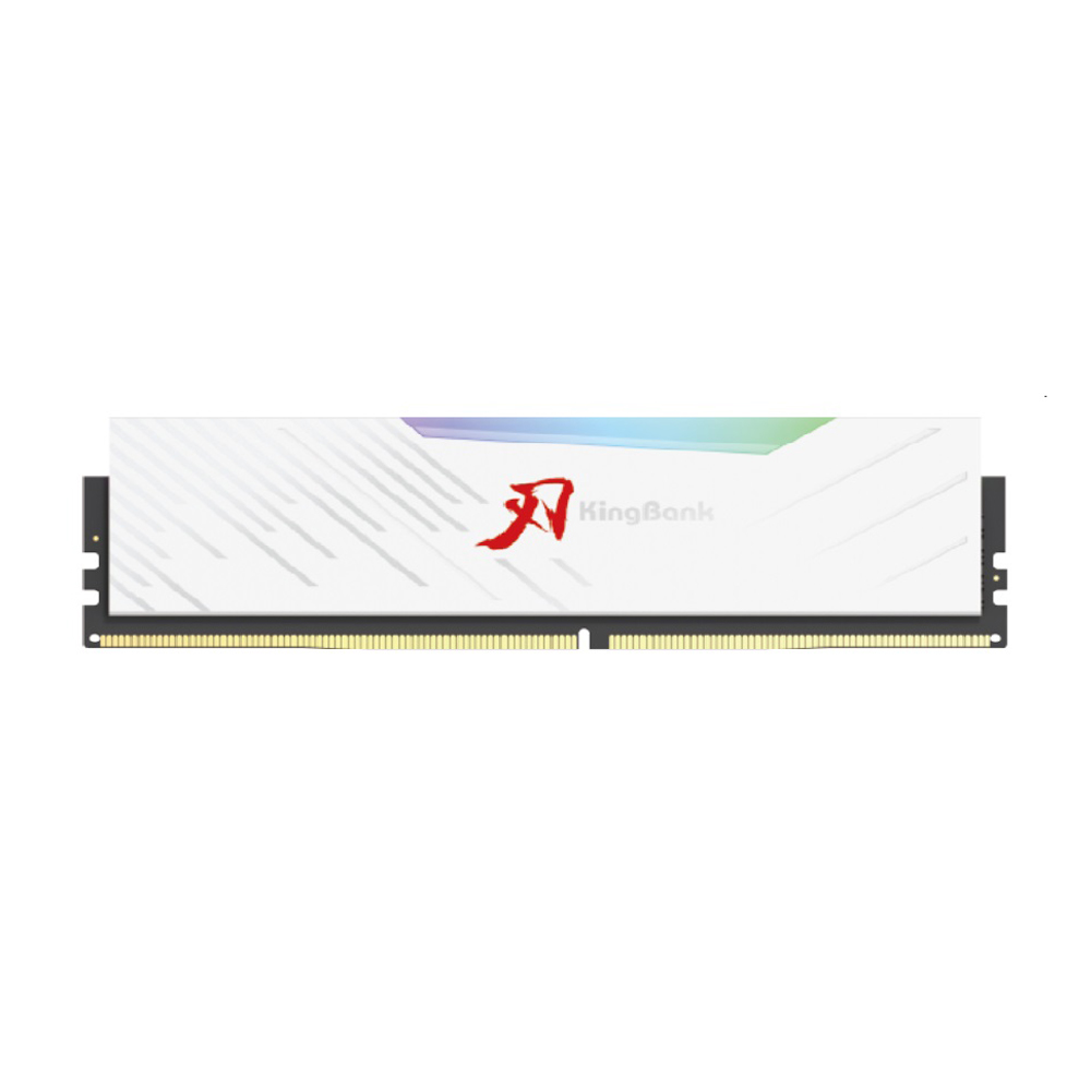 RAM Kingbank Sharp Blade 16GB DDR5 6000MHz - RGB Trắng