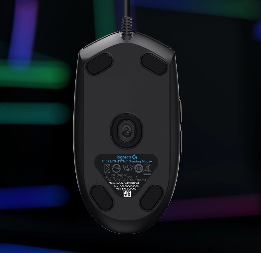 Chuột Logitech G102 Gen 2 Lightsync Black