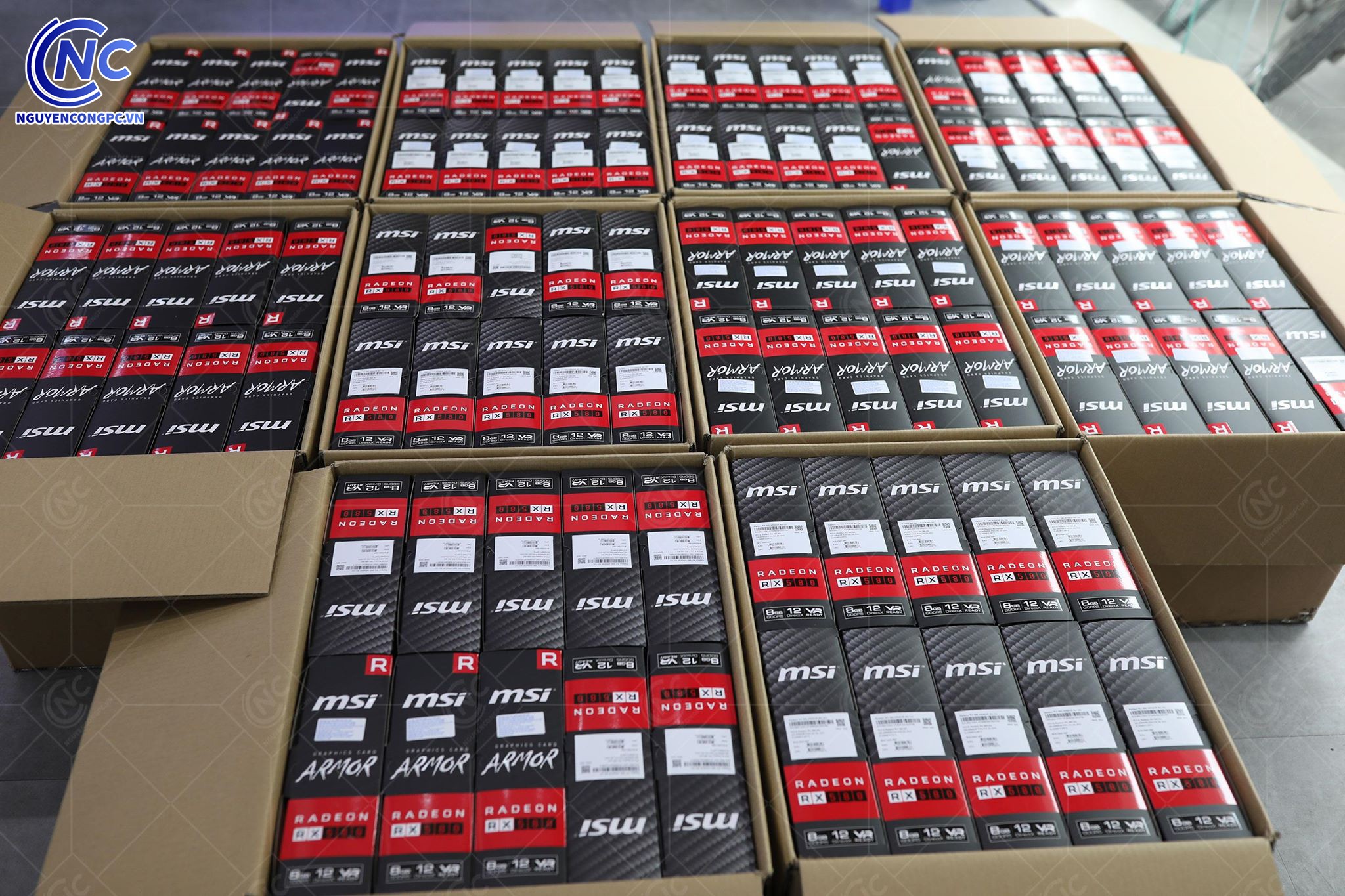 VGA MSI Radeon RX 580 ARMOR 8G OC