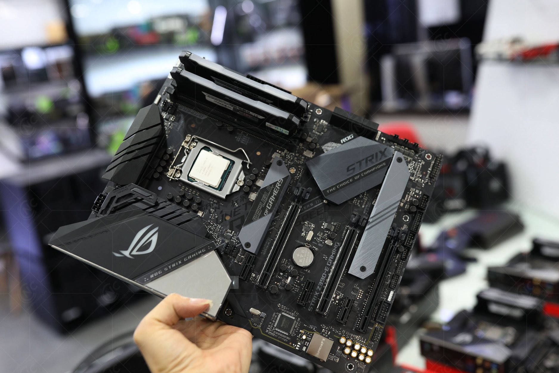 Asus Rog Strix Z390e Gaming Bundkort Intel Z390 Intel