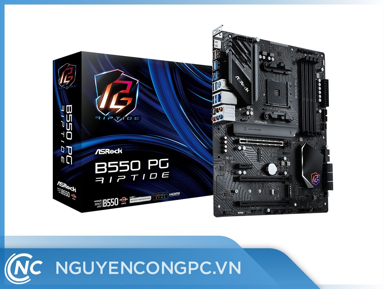 Mainboard ASRock B550 PG Riptide