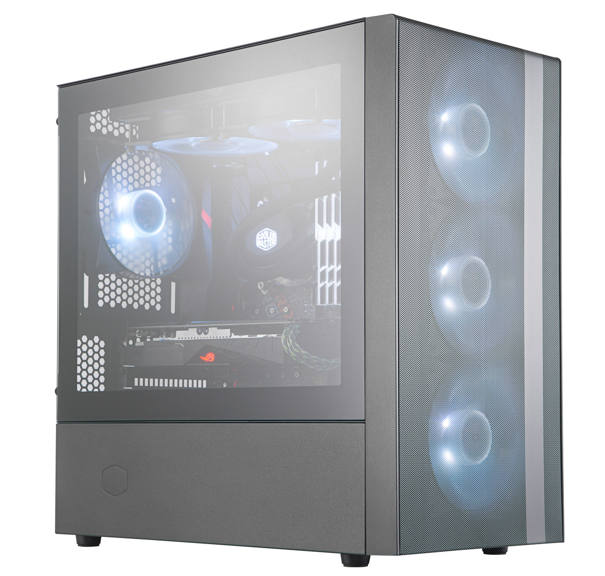 Vỏ Case Cooler Master MasterBox NR400 (M-ATX/Mini Tower/ màu đen)