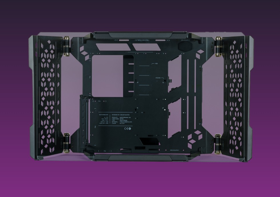 Vỏ Case Cooler Master MasterFrame 700 (Full Tower/Màu Đen)