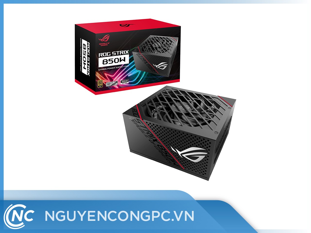 Nguồn Máy Tính ASUS ROG STRIX 850W (80 Plus Gold/Full Modular)