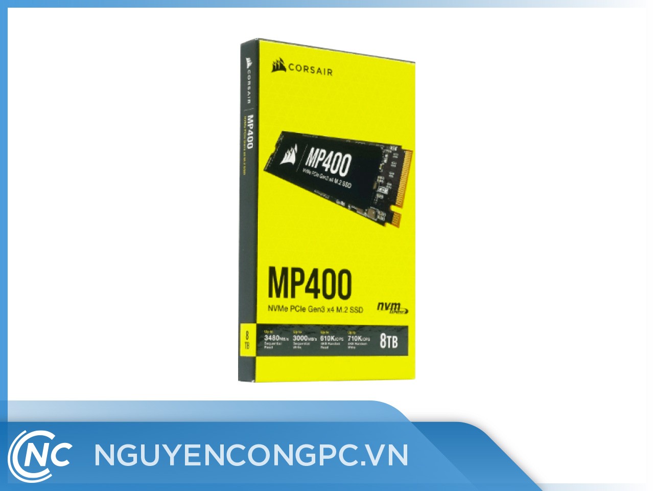 SSD Corsair MP400 8TB (NVMe PCIe Gen3 x4 M.2 2280)